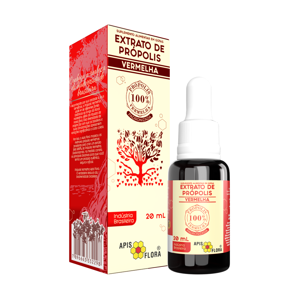 Extrato de Própolis Vermelha - Apis Flora